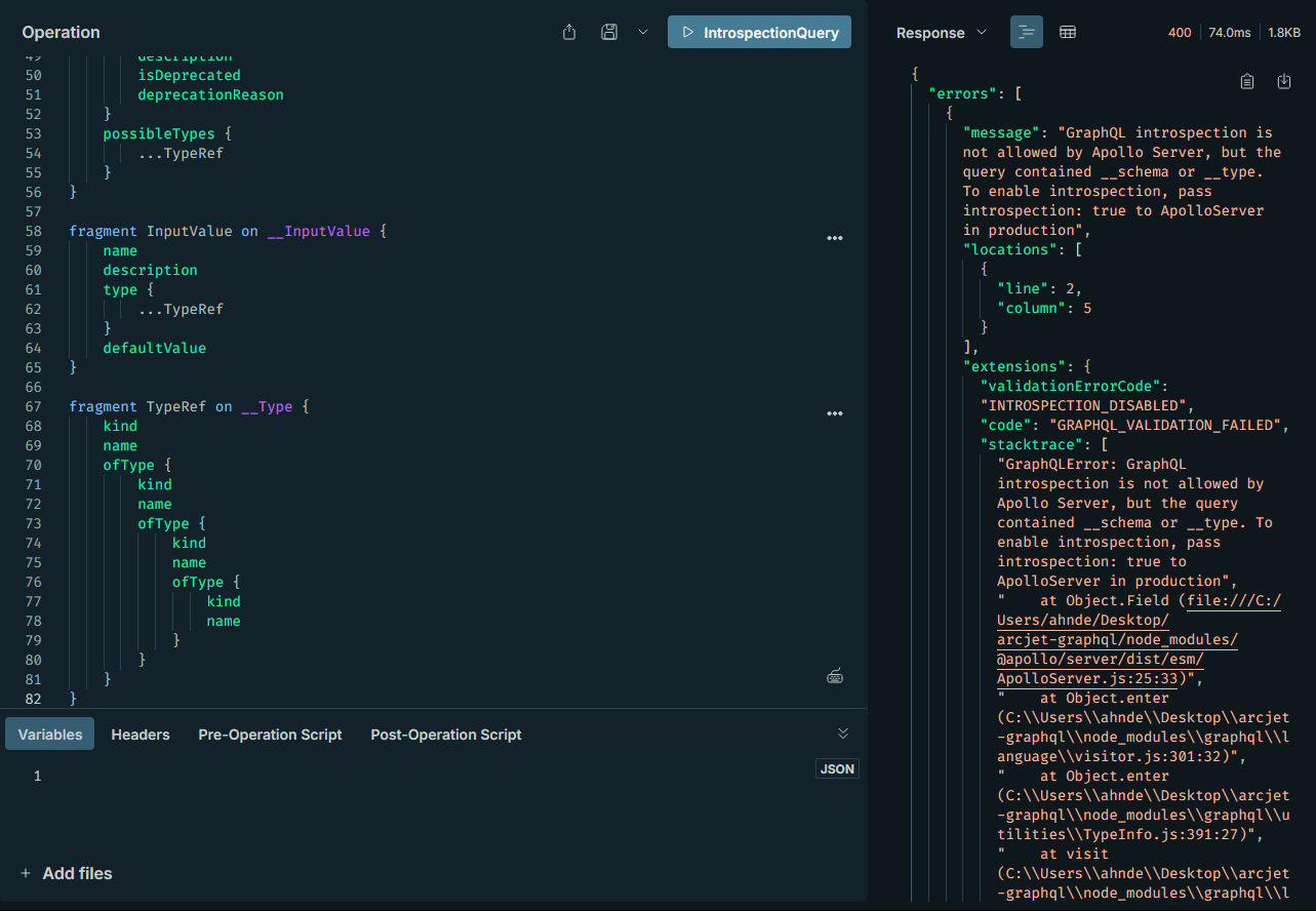 Hacking (and securing) GraphQL