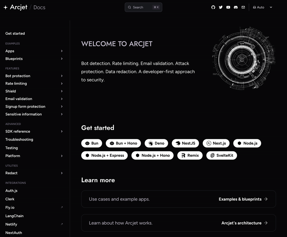 Multi-framework docs with Astro Starlight