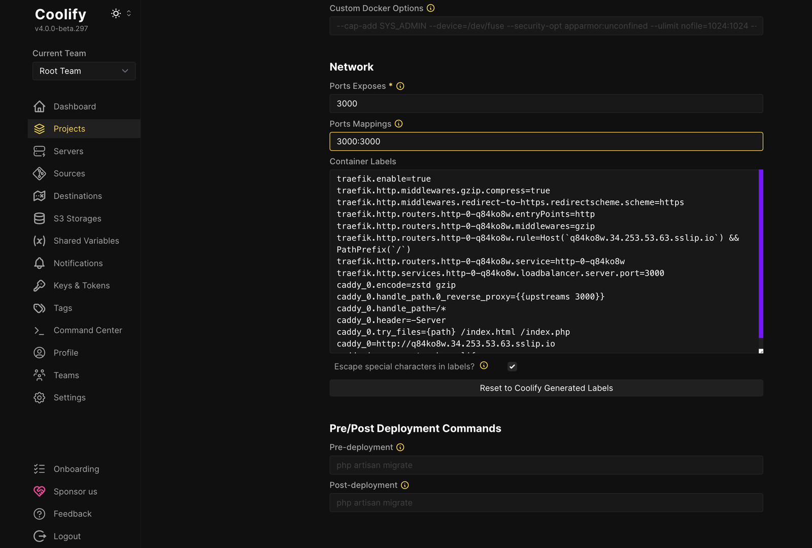Protecting self-hosted Coolify apps with Tailscale