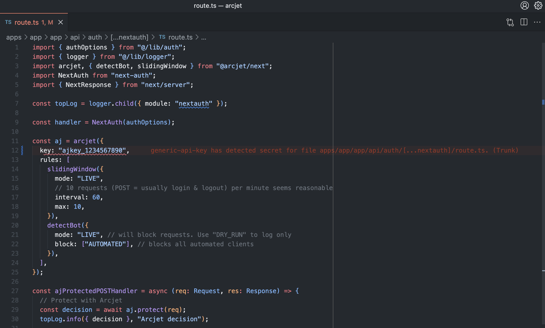 Next.js security checklist