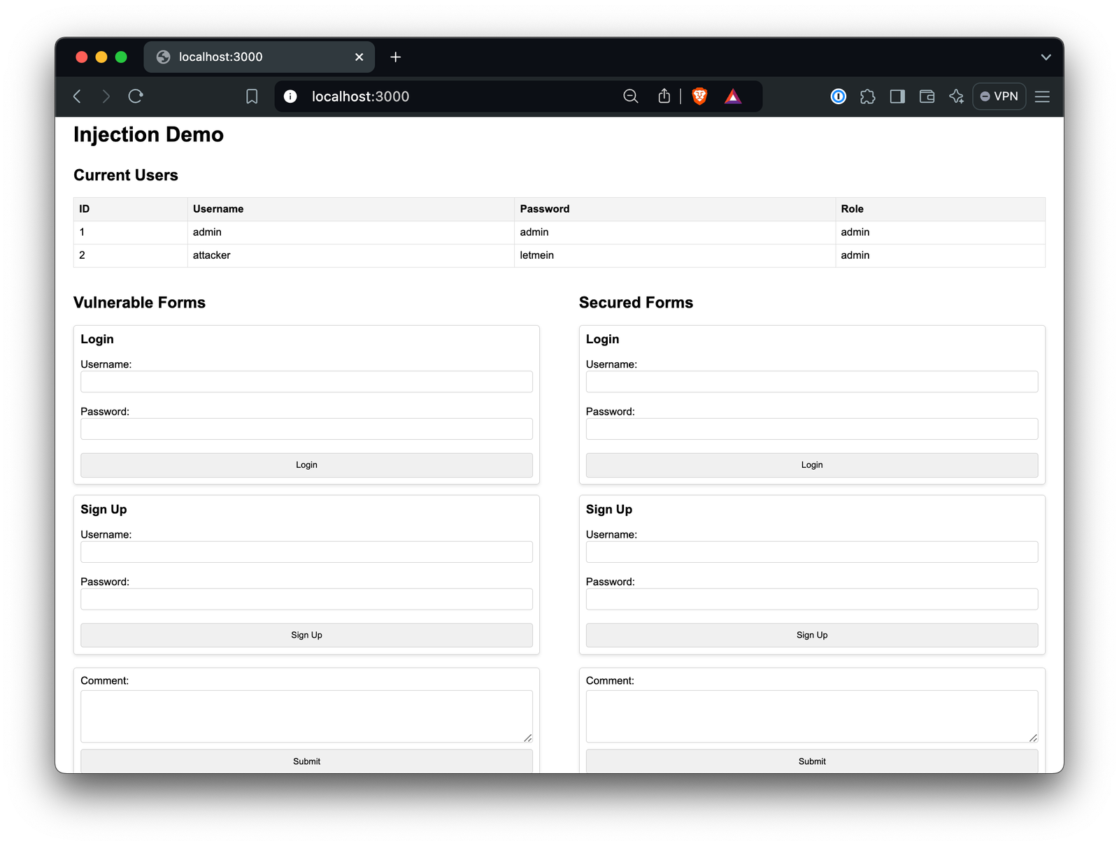 Protecting Your Node Js App From Sql Injection And Xss Attacks