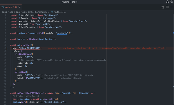 Next.js security checklist