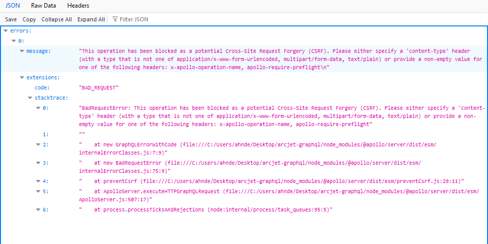Hacking (and securing) GraphQL